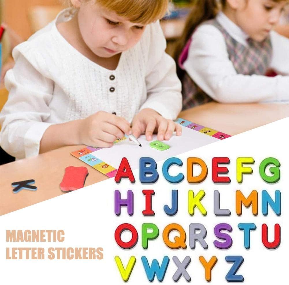 Tsugar Letras magnéticas del alfabeto ABC 26 letras mayúsculas y ...