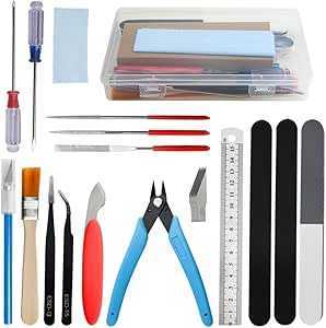 Airfix WMYCONGCONG 24 PCS Crafts Model Tool Kit Hobby Building Tool ...