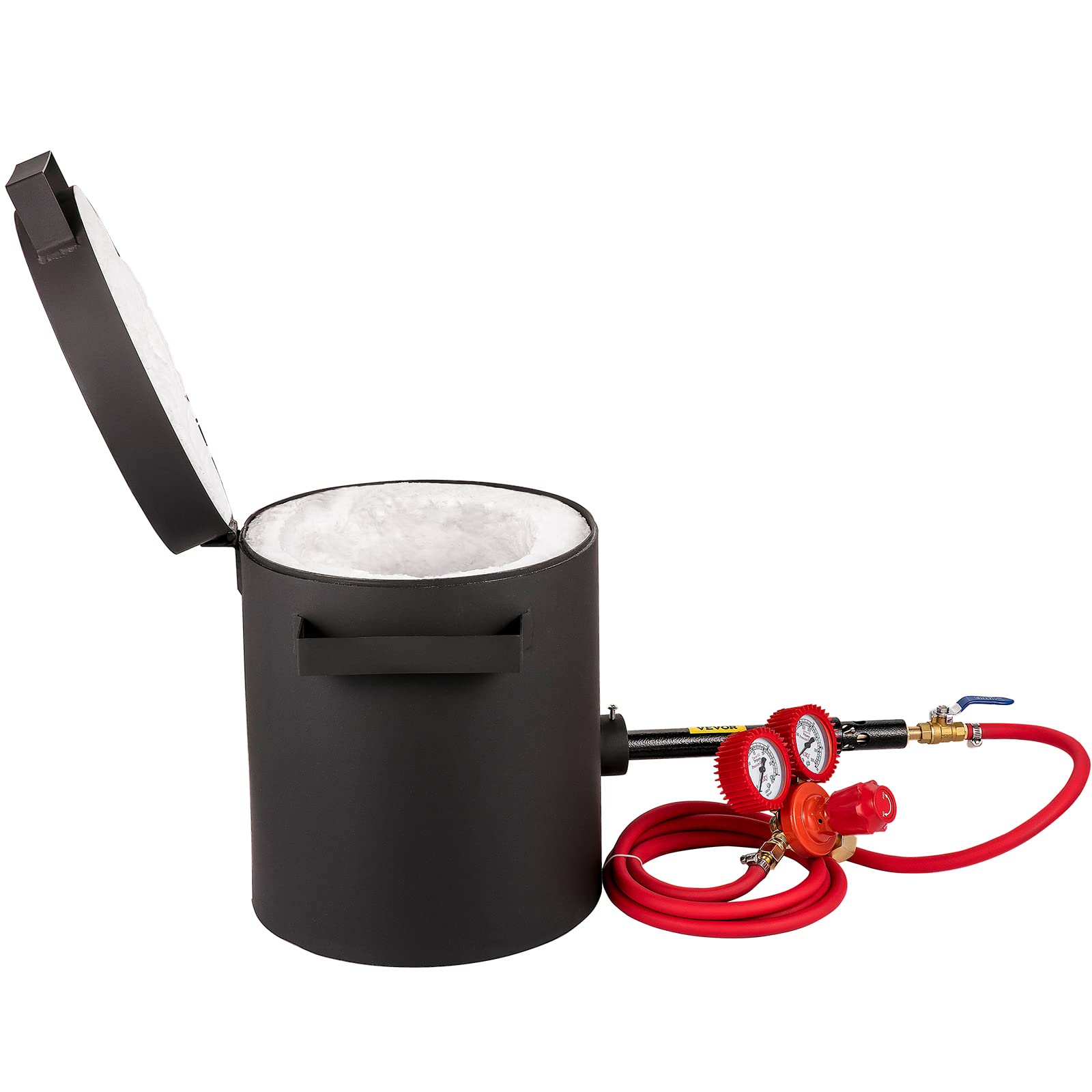 VEVOR Propane Melting Furnace, 2462Â°F, 10 KG Metal Foundry Furnace Kit ...