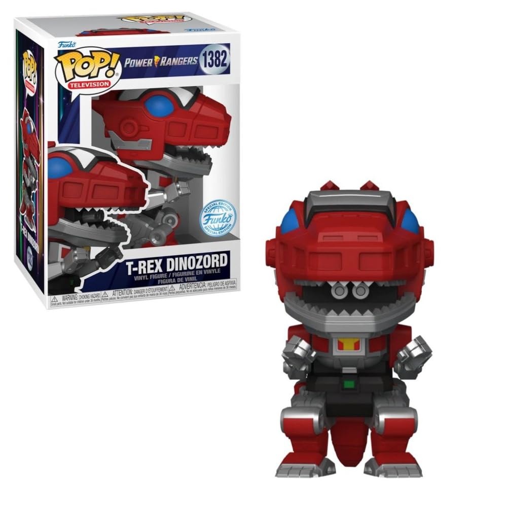 Funko Pop! Tv: Mighty Morphin Power Ranger 30th - Red Zord (Exc ...
