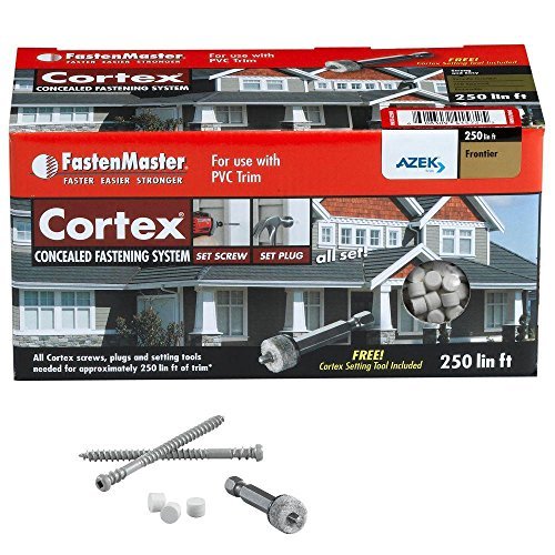 Amazon.com: Fastenmaster Cortex Concealed Fastenening System for Azek ...