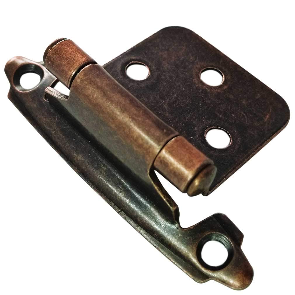 Smbbit Traditional Cabinet Hinge Variable Overlay 10 Pack Oil Rubbed ...