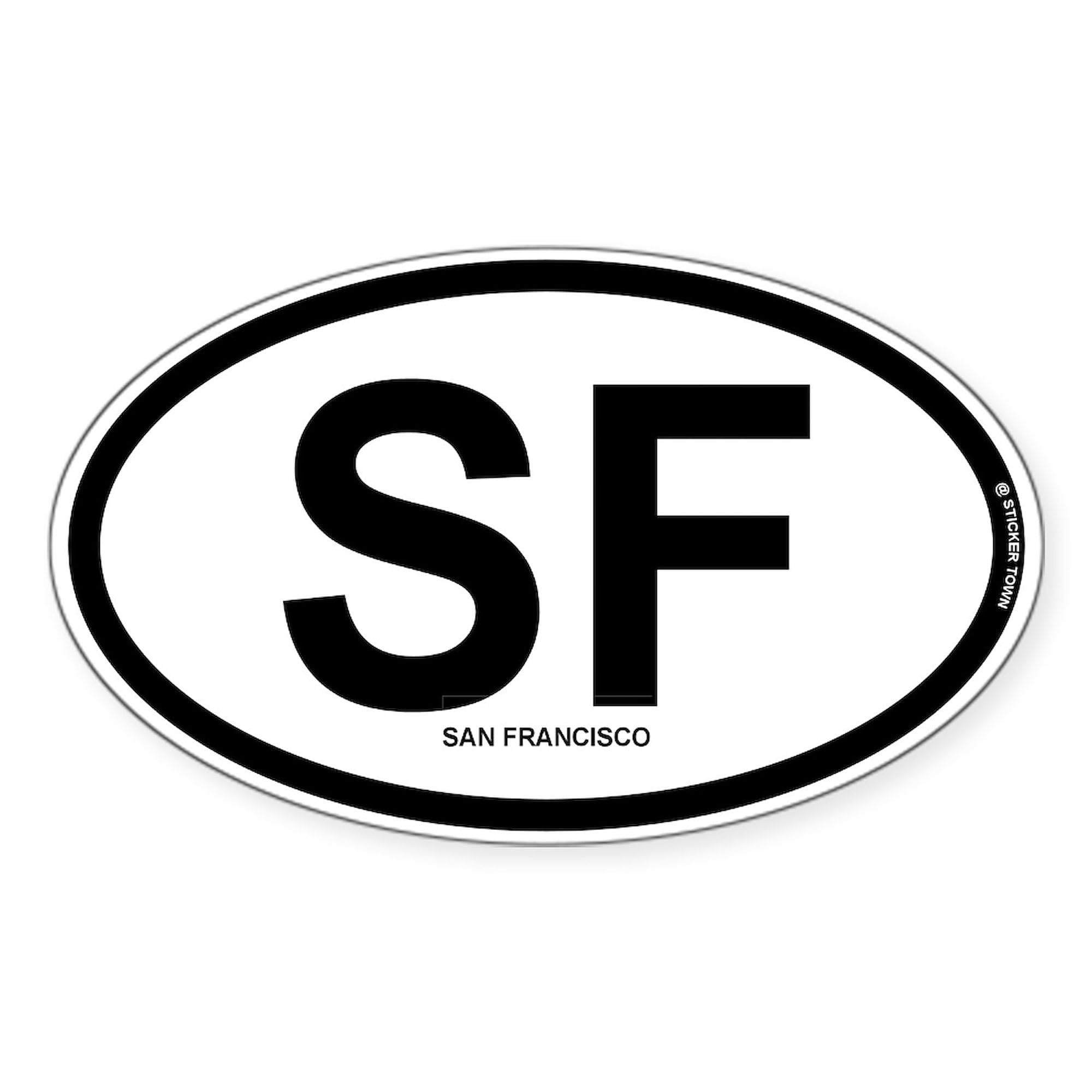 Bumper Sticker San Francisco San Francisco 49ers NFL Car Truck Window
