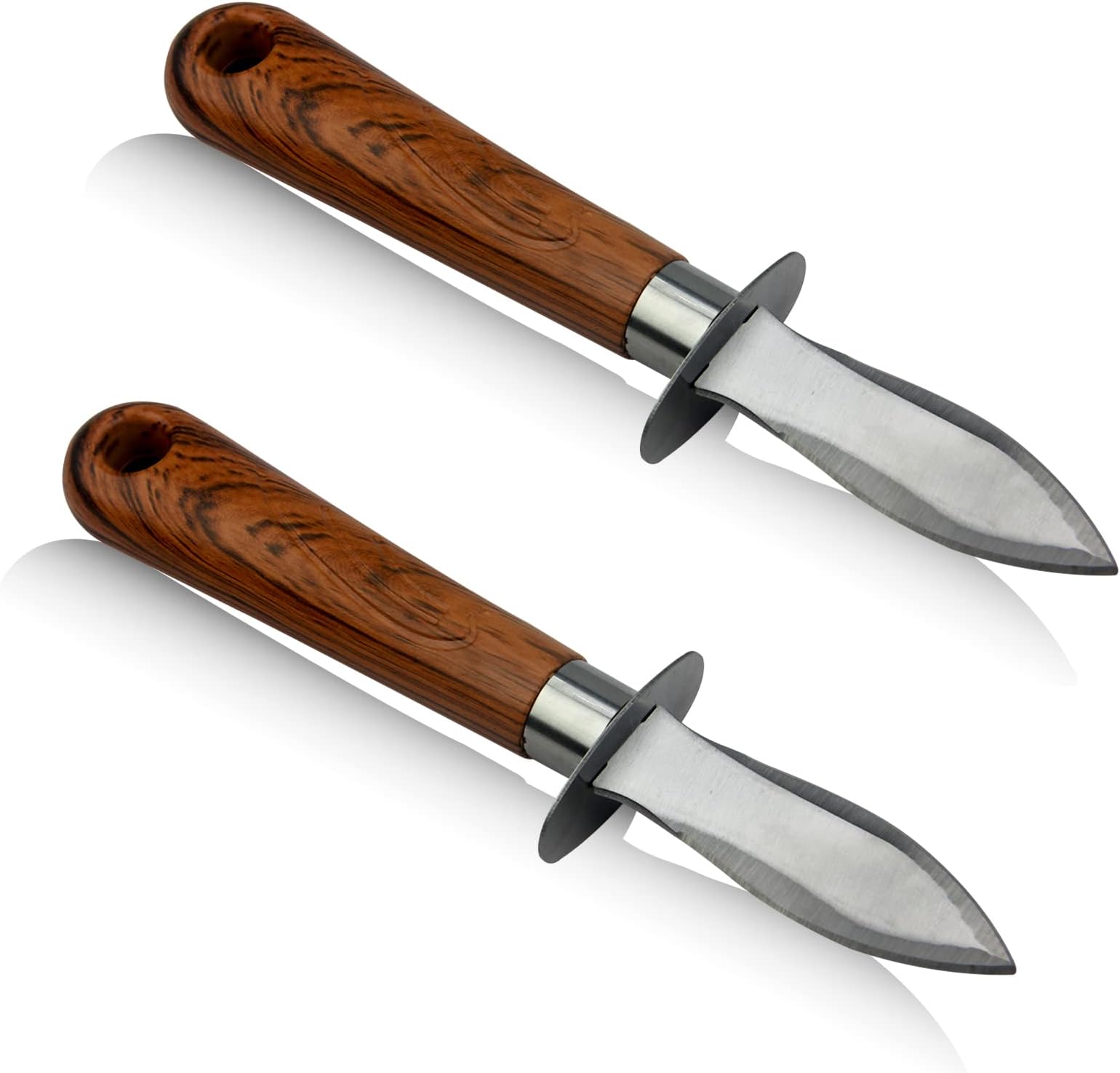 Amazon.com: Oyster Shucking Knife, 2 Pack Oyster Shucker Oyster Knife ...