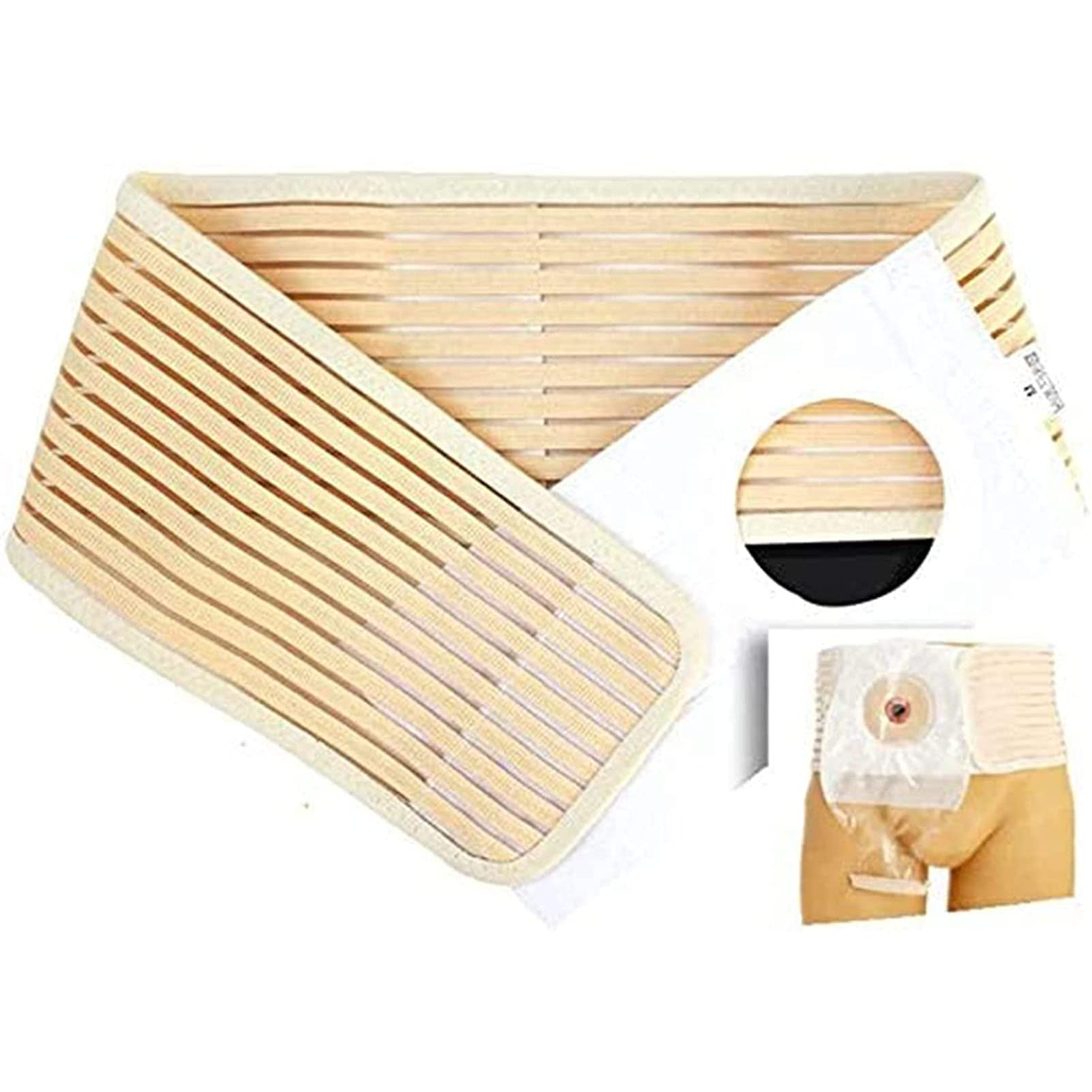 Buy Ostomy Belt Stoma Support Hernia Belt, Abdominal Binder Brace, Fast ...