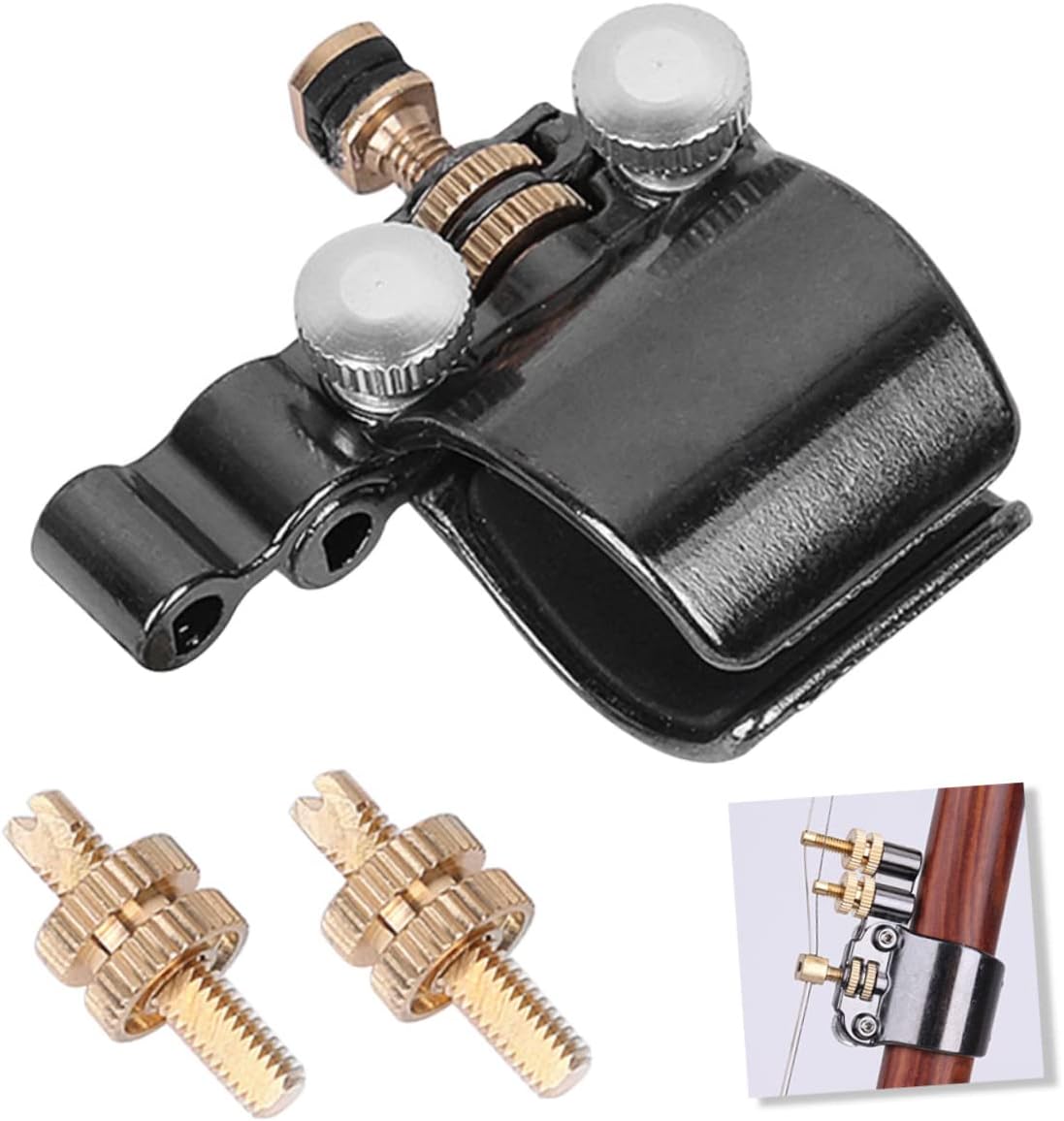Amazon.com: Mikinona Convenient Multipurpose Erhu String Adjusters Fine ...
