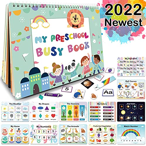 Buy InkExpress Montessori Toys for Toddlers,Newest Preschool Busy Book ...