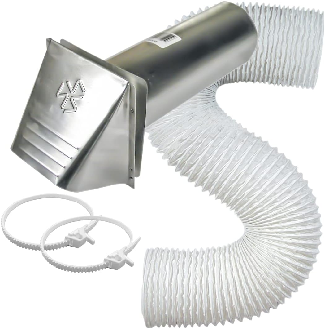 Amazon.com: 111511 Vinyl Vent Kit 4x8 White : Appliances