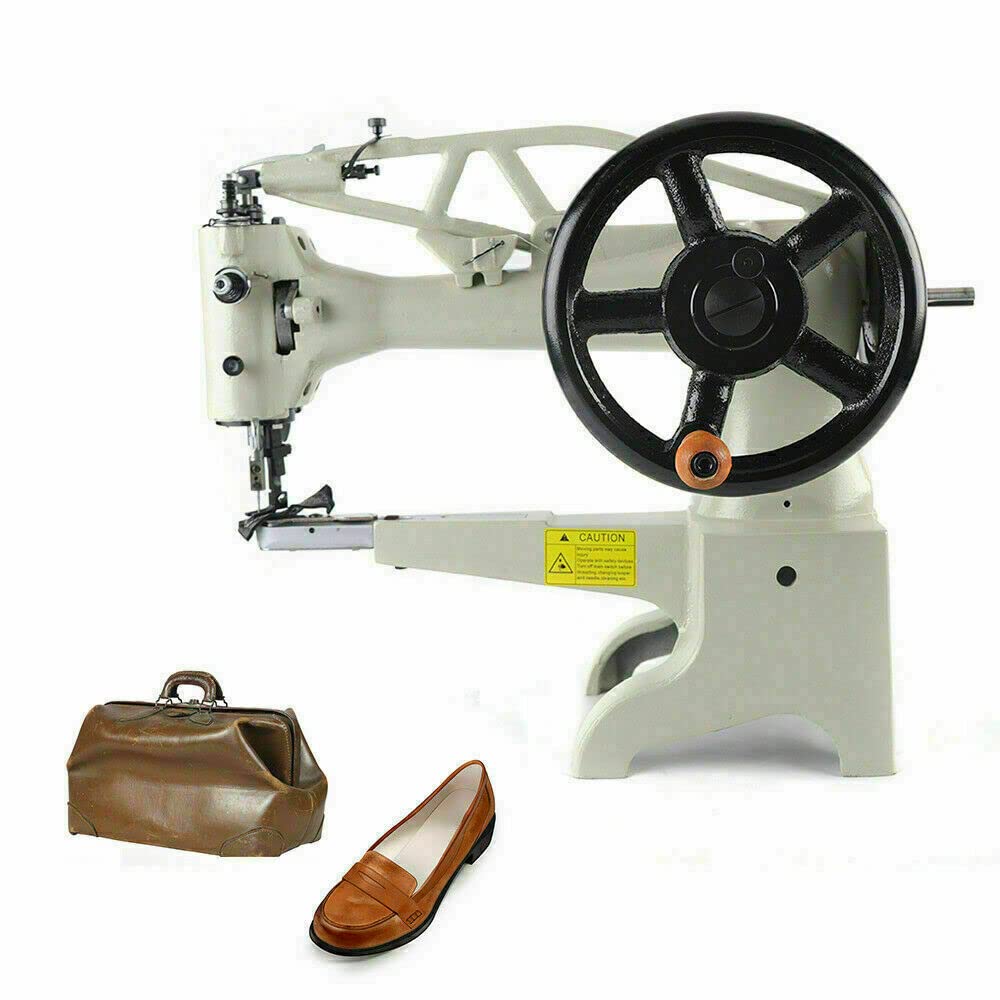 Buy Mgorgeous Industrial Hand Crank Patch Leather Sewing Machine 500SPM ...