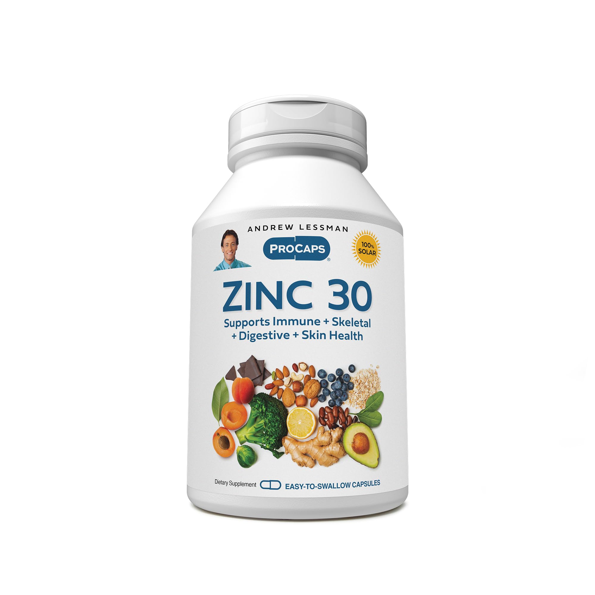 Amazon.com: ANDREW LESSMAN Zinc 30-180 Capsules - Highly absorbable ...