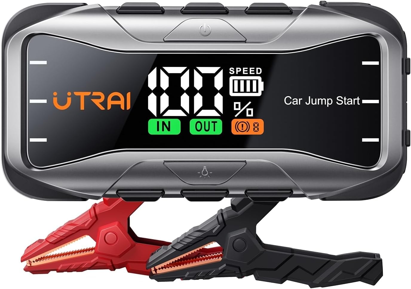 UTRAI Car Battery Booster Jump Starter, 6000A Car Jump Starter Battery ...