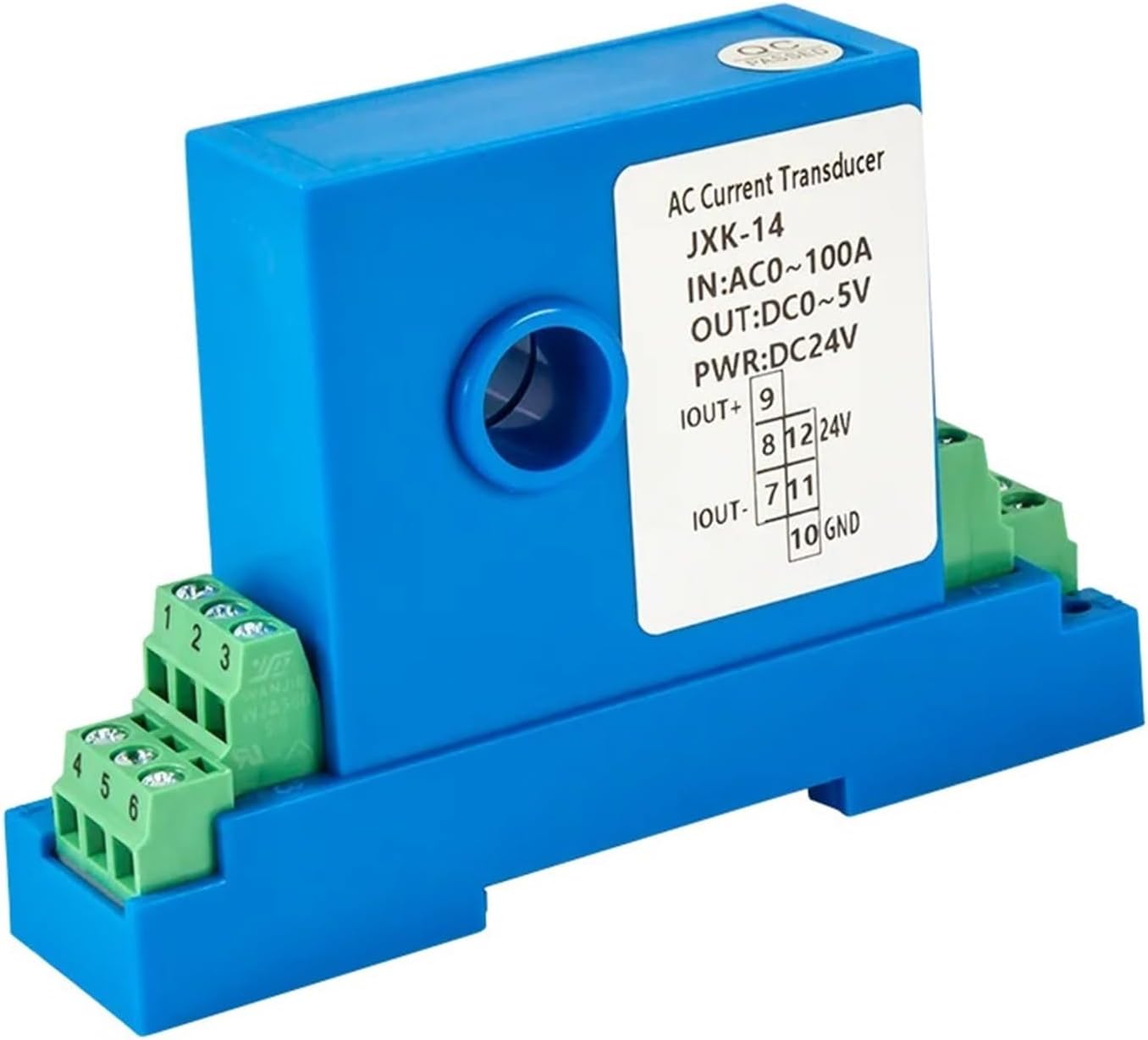 Amazon.com: BAISULI AC/DC Current Transmitter 10A/20A/50A/100A/150A /150A 10V 0 5V 4 20mA with ...