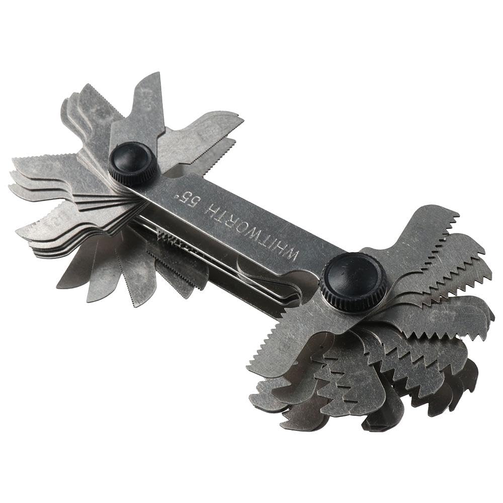 HOBBYIN Stainless Steel Metric & Imperial & US Screw Gauge, Thread ...