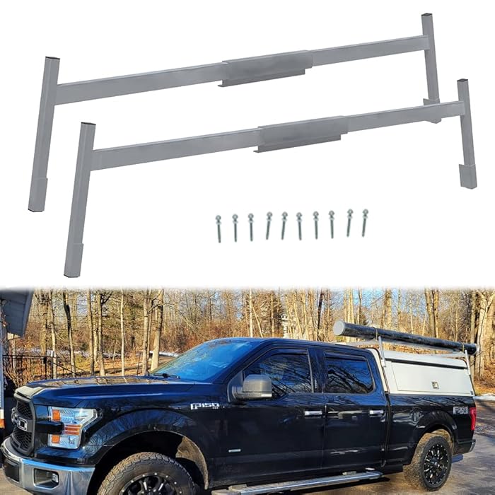Buy Mountainpeak Aluminum Truck Cap & Topper Ladder Roof Rack for ...
