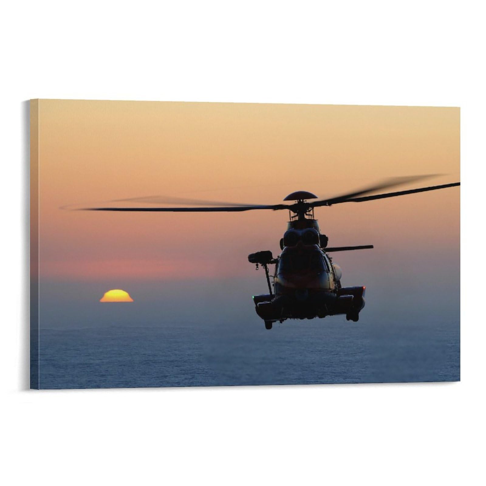 Super Helicopter Sunset