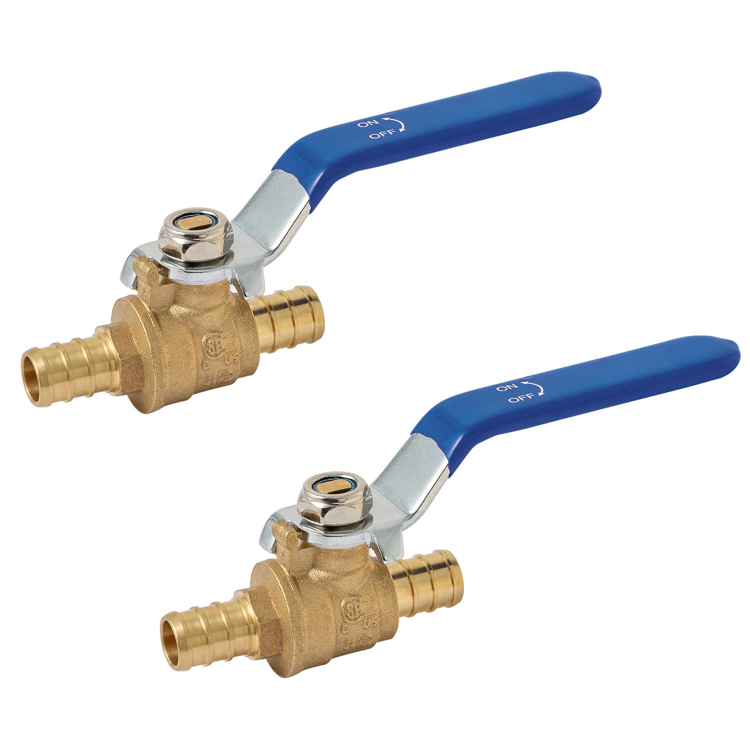 Amazon.com: SUNGATOR 2 Pack Pex Valves 1/2 inch, Brass Full Port ...