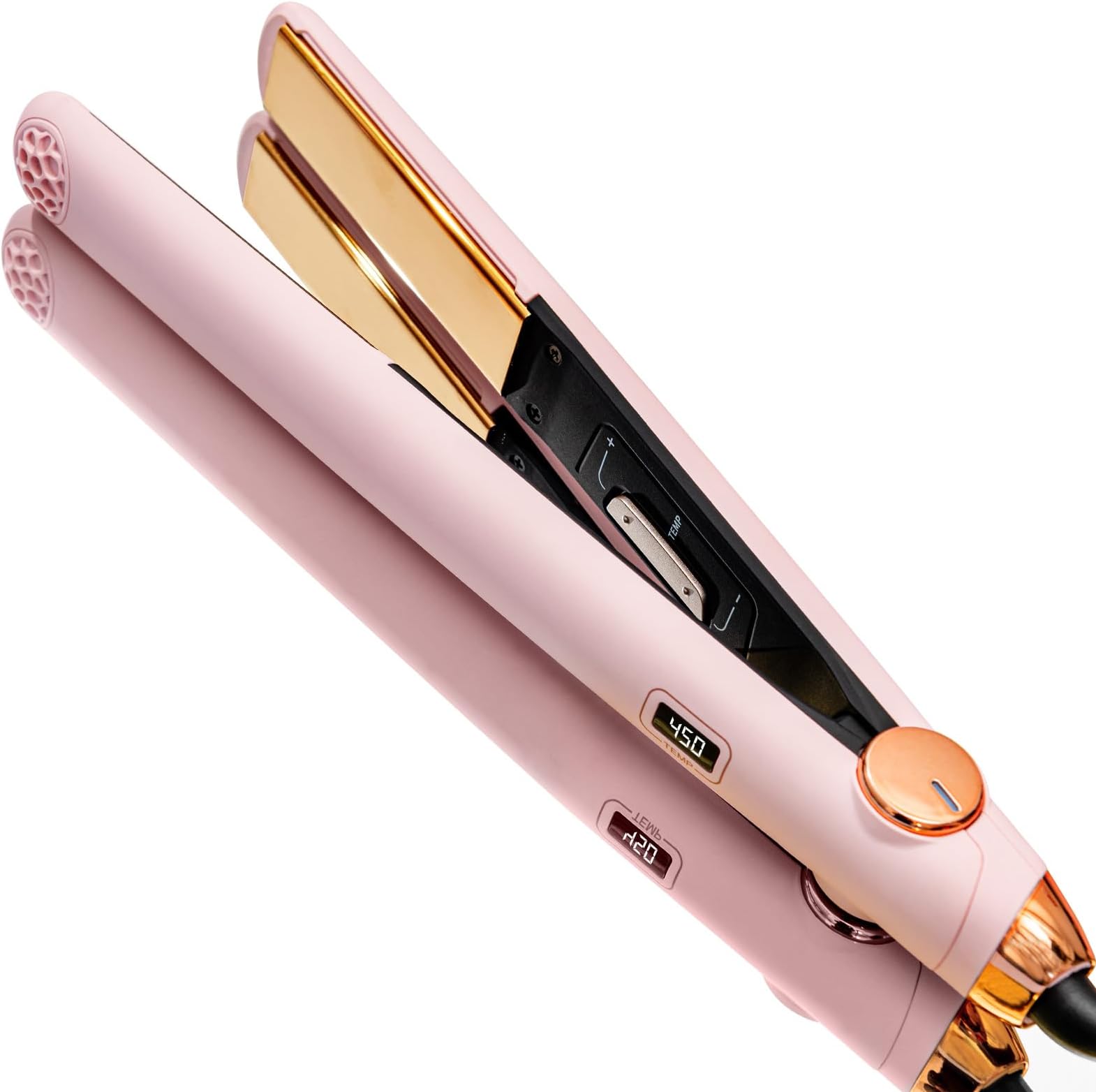 Amazon.com : LANDOT Flat Iron Curling Iron in One - Ceramic Hair ...