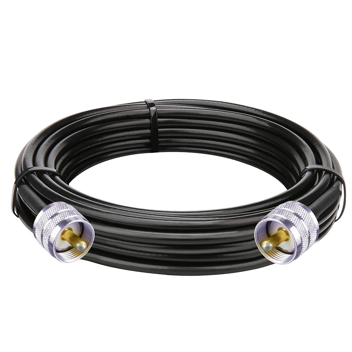 Buy PL259 CB Coax Cable 16.4ft UHF Male PL-259 Cable 50 Ohm UHF Jumper ...