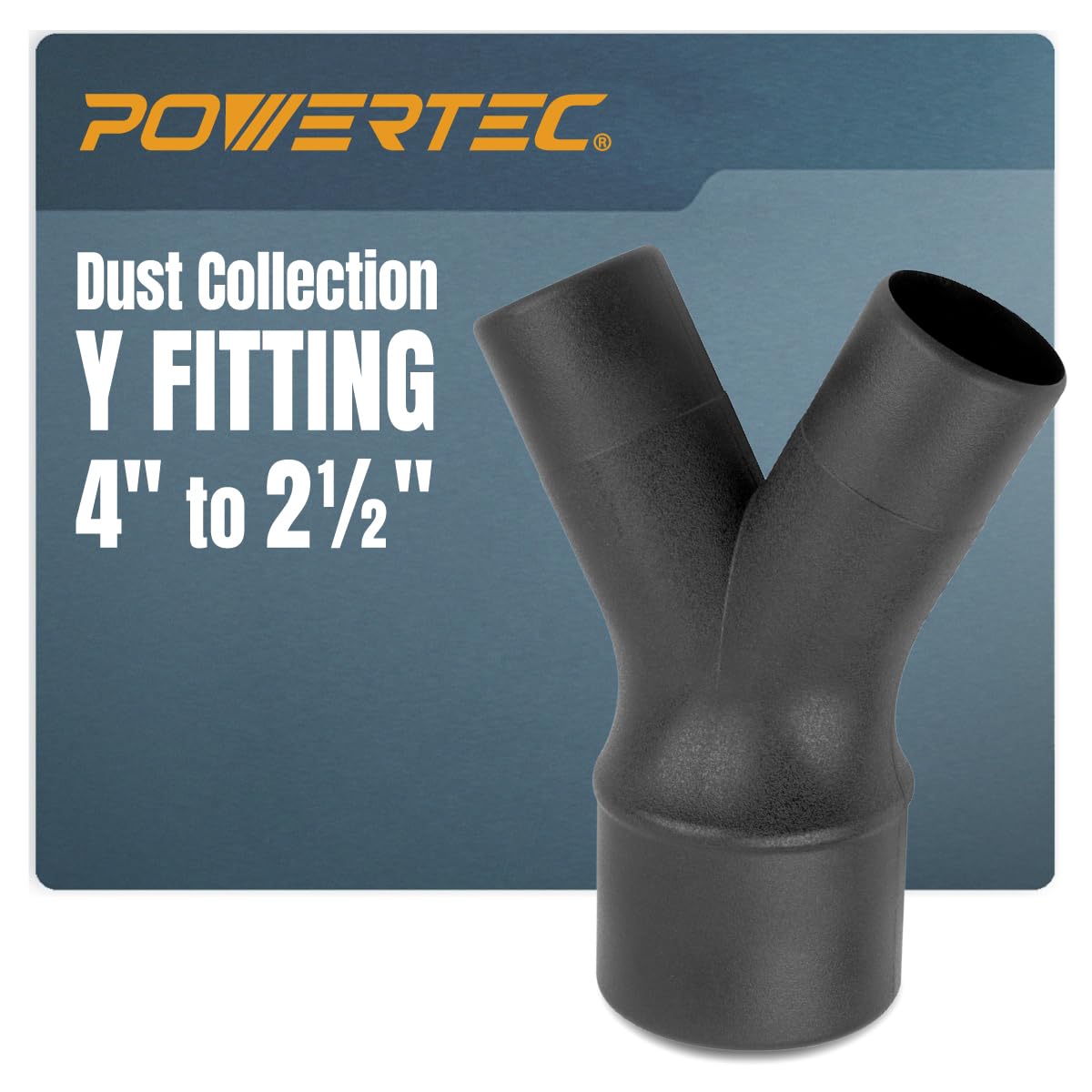 Snapklik.com : 70276E 4-Inch To 2-1/2-Inch Dust Collection Splitter Fitting