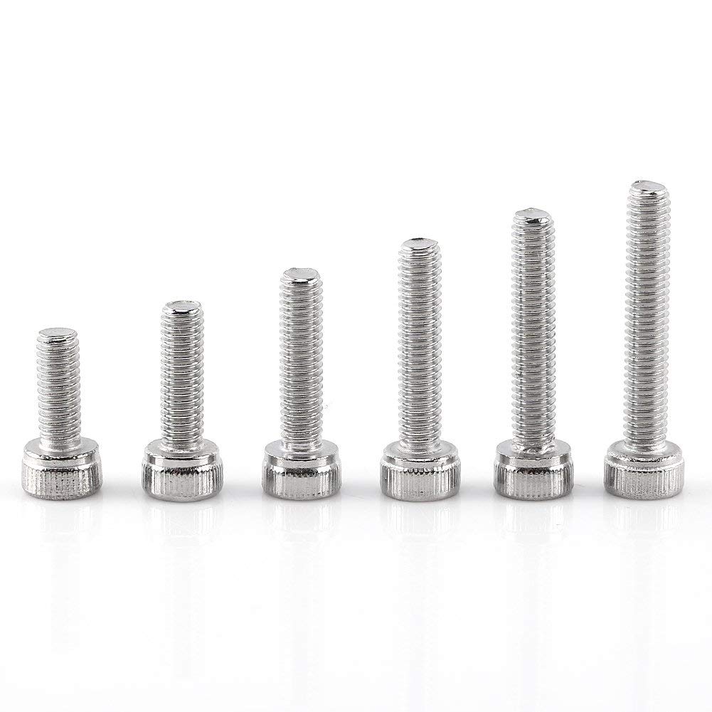 M3 Socket Head Screws 300-Piece M3 Stainless Steel Allen Screw ...