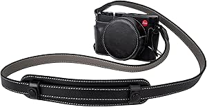 Amazon.com : Rieibi Handmade Genuine Leather Camera Case Kit for Leica D-LUX8 Camera case,Half ...
