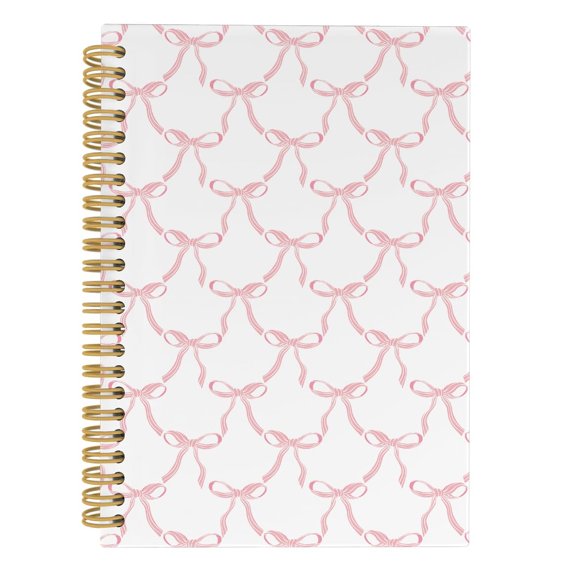 Snapklik.com : Preppy Pink Bow Notebook, Coquette Notebook Journal ...