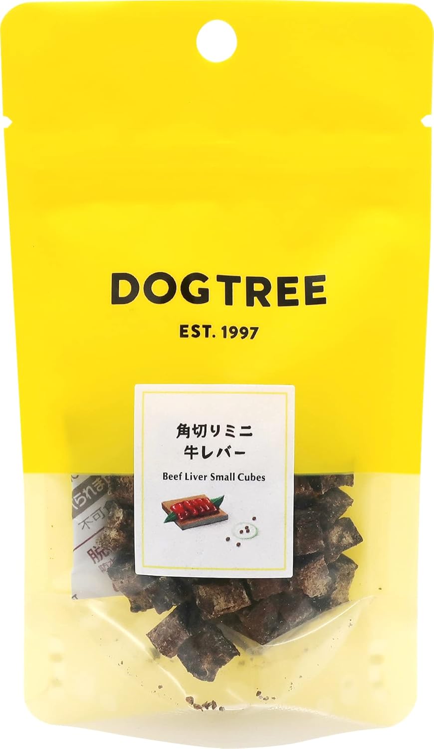 Amazon | 犬のおやつ 国産 ドッグツリー 角切りミニ 牛レバー S 15g DOGTREE dogtree おやつ 犬 | DOGTREE | ジャーキー 通販