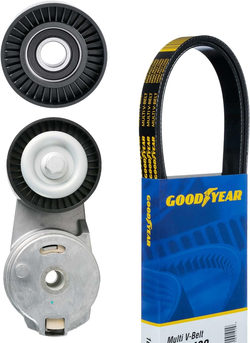 Amazon.com: Gates 90K-38323F Complete Serpentine Belt Drive Component ...