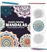Amazon.com: Coloring Book for Women Spiral Bound, Lay Flat While ...