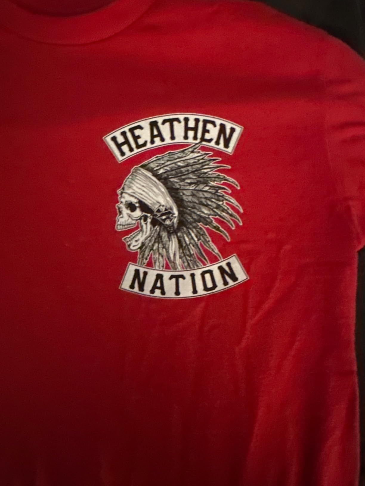 Amazon.com: Heathen White Chief T-Shirt : Clothing, Shoes & Jewelry
