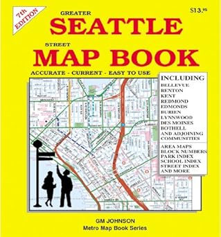 Greater Seattle Street Map Book: 9781770682689: Books - Amazon.ca