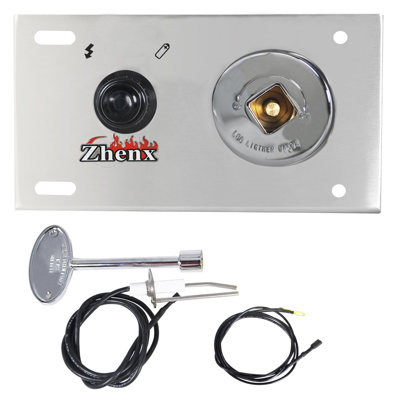 Snapklik.com : Zhenx Fire Pit Gas Burner Spark Ignition Kit Including ...