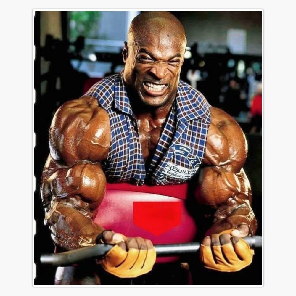 Amazon.com: ICON RONNIE COLEMAN Sticker Bumper Sticker Vinyl Decal 5 ...