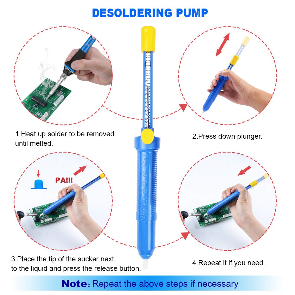 Desoldering Pump Parts