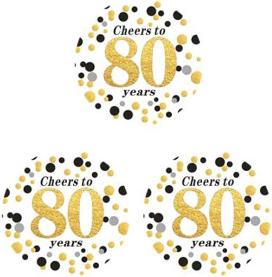 Amazon.com: 50 Count 2" Round Cheers to 70 Years - 70th Birthday Party ...