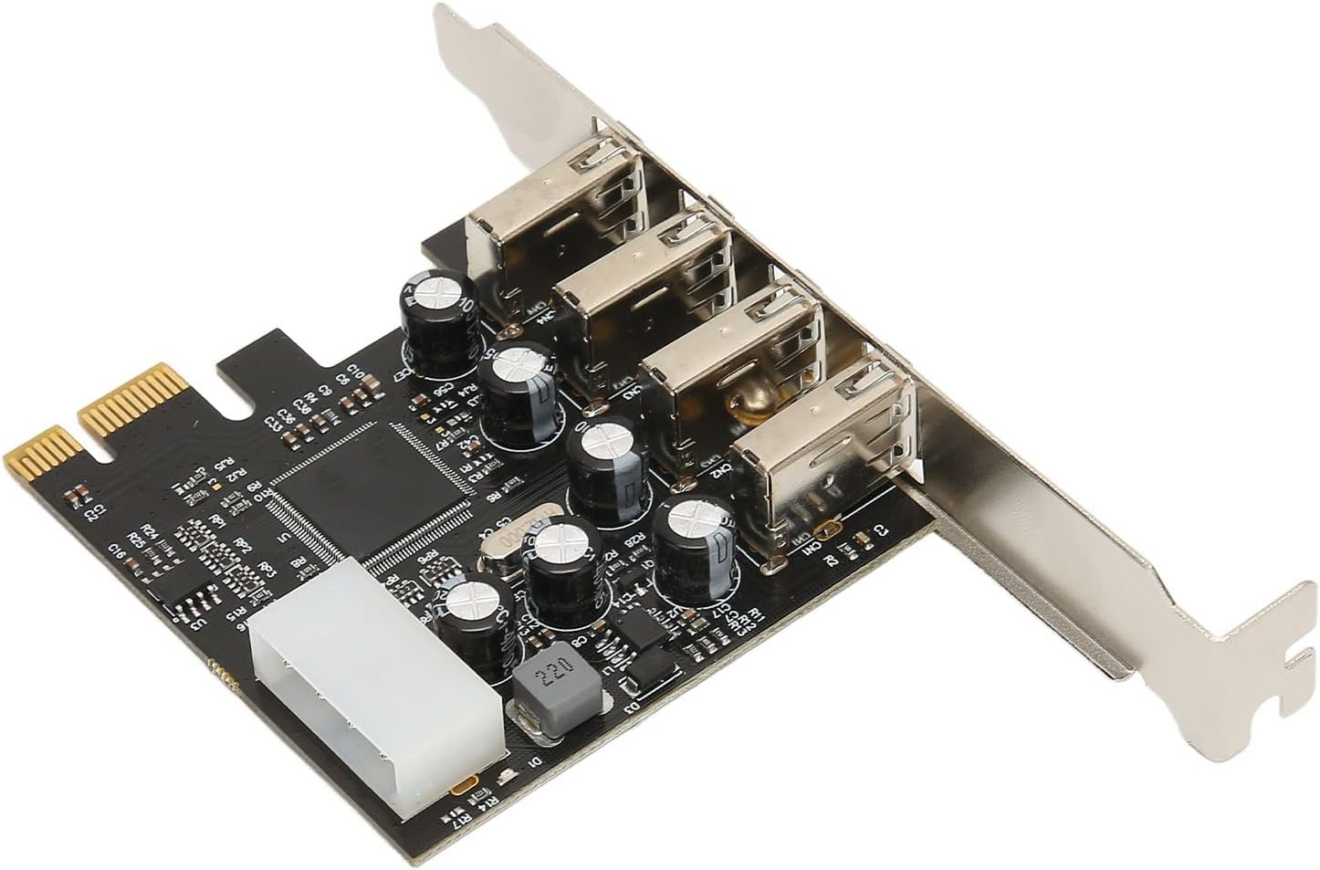 Amazon.com: Zopsc 4 X USB2.0 PCI E to USB Expansion Card Hub Adapter ...