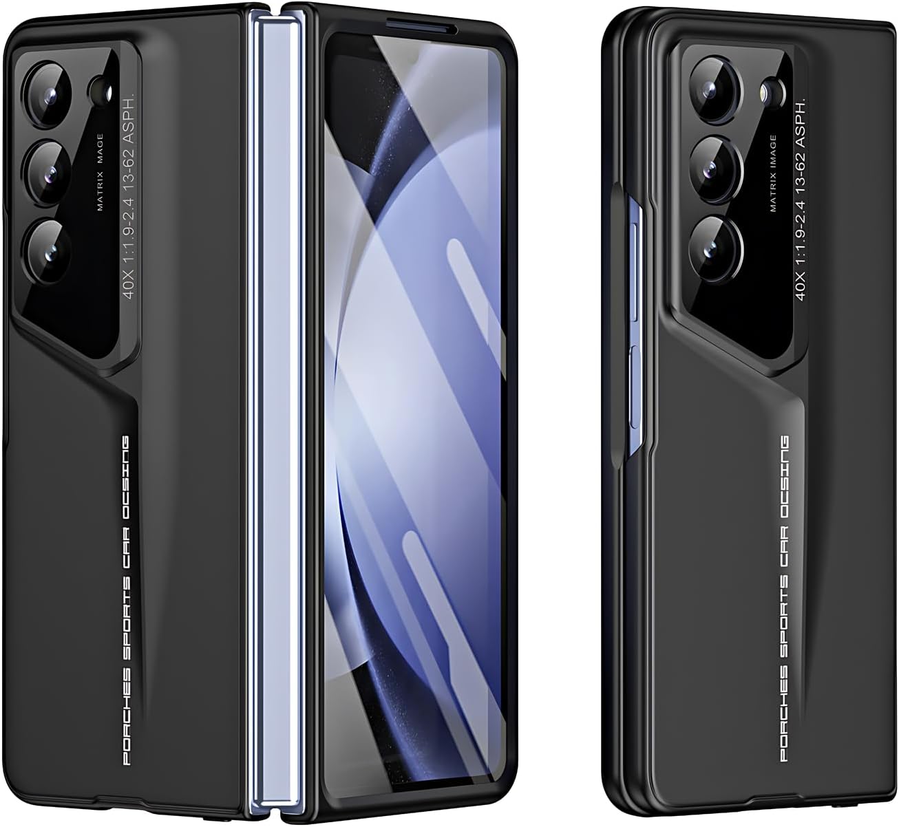 Amazon.com: Deoisllo Galaxy Z Fold 5 Case - Slim Elegant Phone Case ...