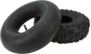 Amazon.com: Heavy Tires, 4.10‑4 Tire and Inner Tube Set Rubber ...