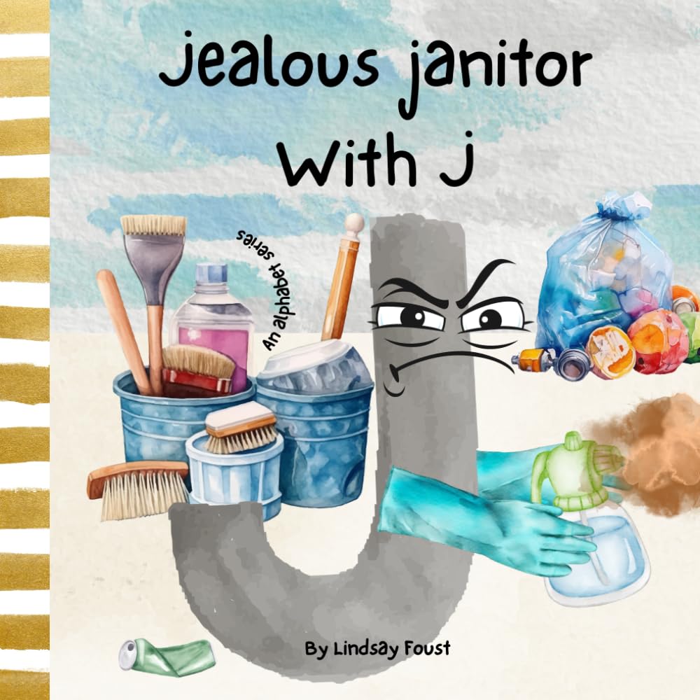 Amazon.com: Jealous Janitor With Letter J | Teach Children Emotions ...