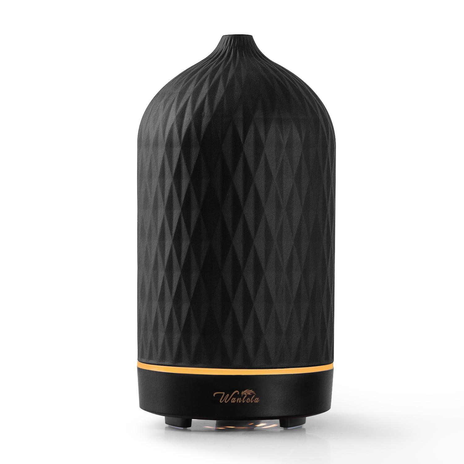 Amazon.com: Wanlola Essential Oil Diffuser with Diamond Pattern,120ML ...