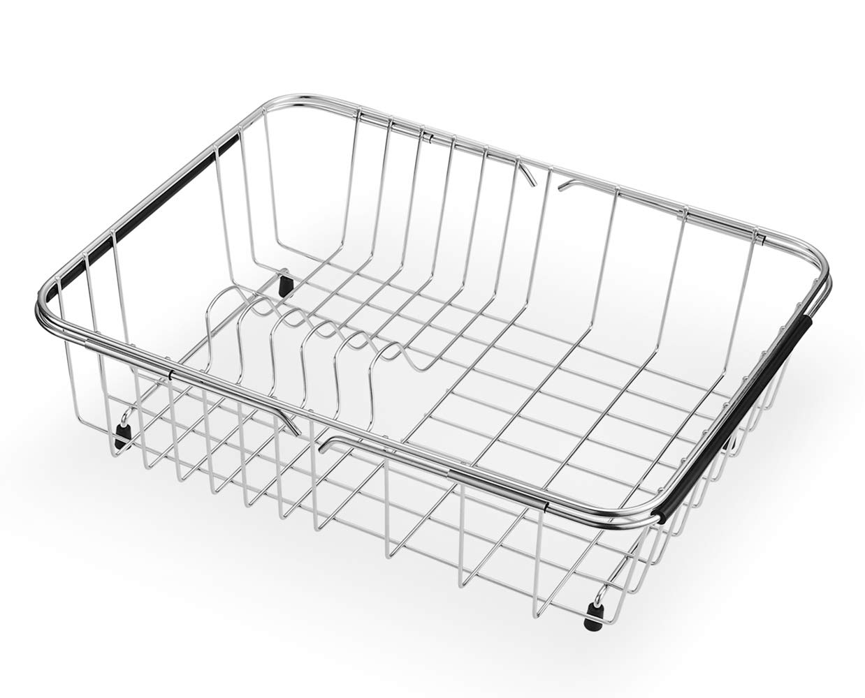 Buy Sink Dish Drying Rack Stainless Steel Dish Drainer Organizer Over buy-sink-dish-drying-rack-stainless-steel-dish-drainer-organizer-over