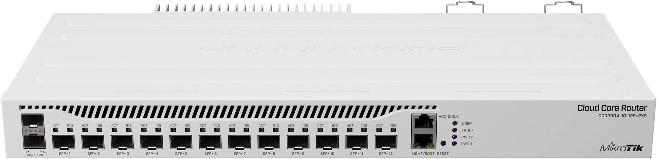Amazon.com: Mikrotik Cloud Core Router CCR2216-1G-12XS-2XQ Gigabit ...