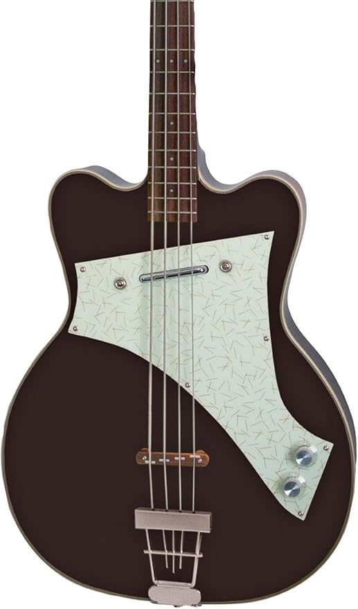 Kay Vintage Reissue Guitars Jazz Special Electric Bass Guitar Black ...