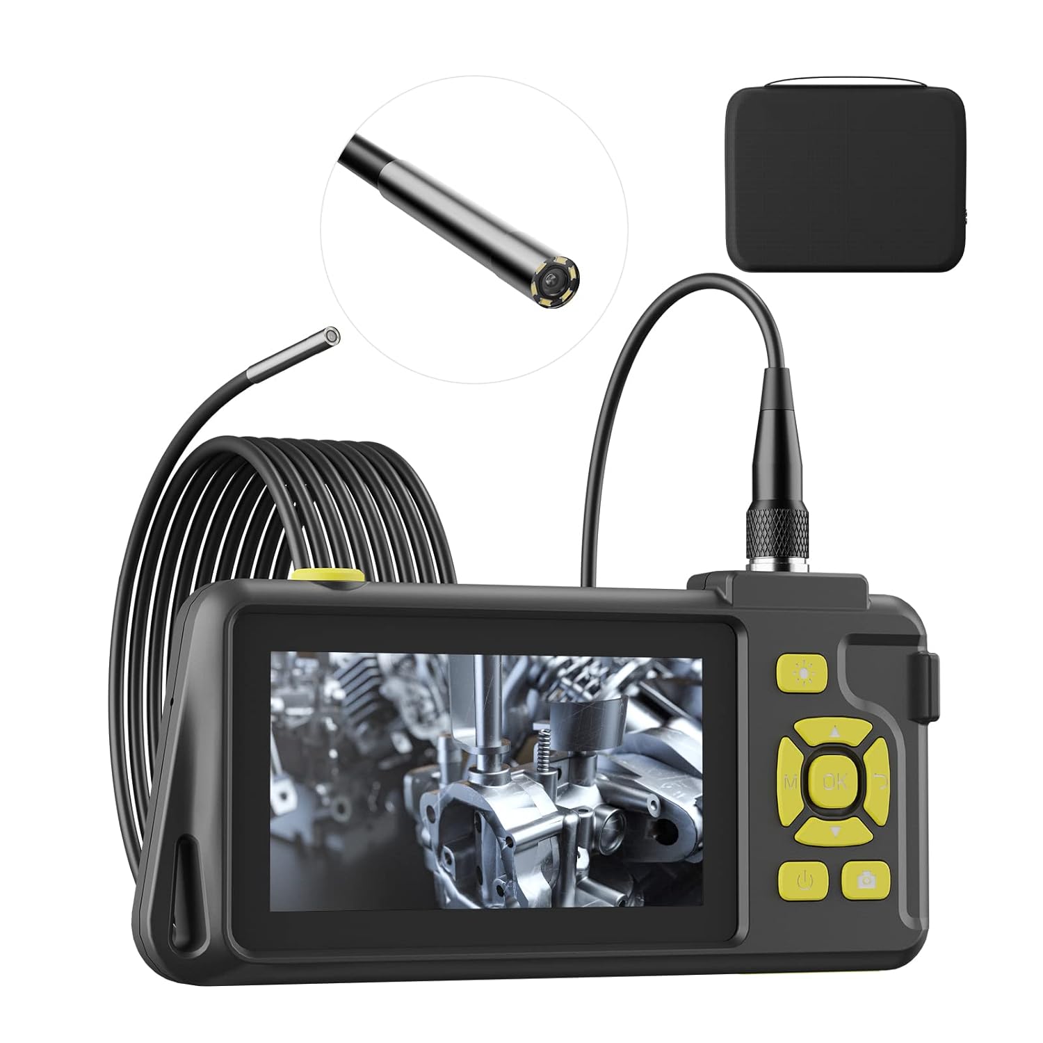 0.15 Inch (3.9mm) Industrial Endoscope Borescope Camera Zealtron ...