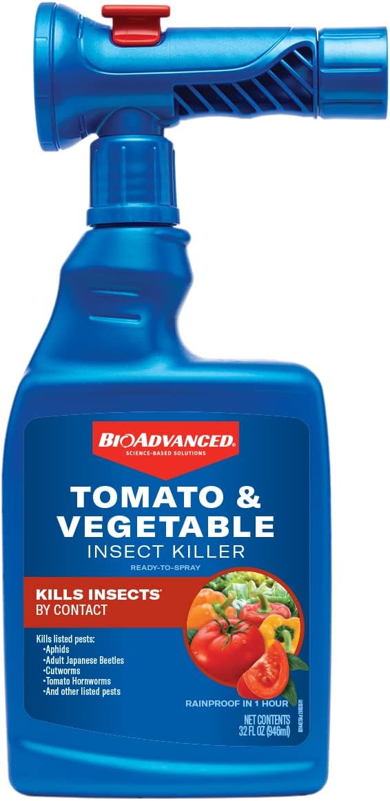 Amazon.com: BioAdvanced Tomato & Vegetable Insect Killer, Ready-to ...
