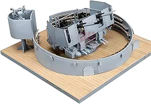 FMOCHANGMDP 1/35 Scale US Navy 40mm Quad Bofors AA Gun Mount Plastic ...