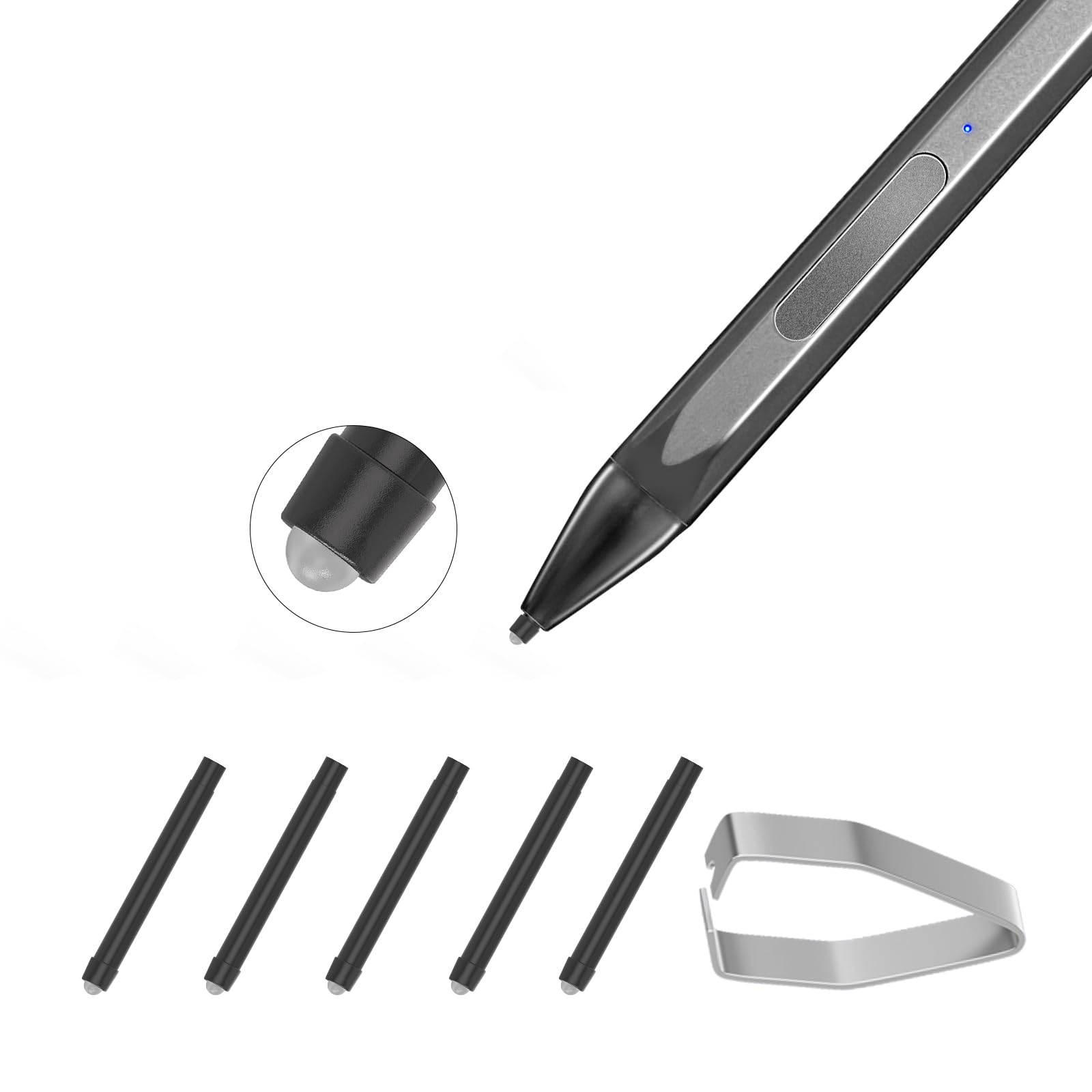 Amazon.com: SSS·GRGB Pen Tips for Surface Pen(5 Packs, Original HB Type) Replacement Kit Fit ...