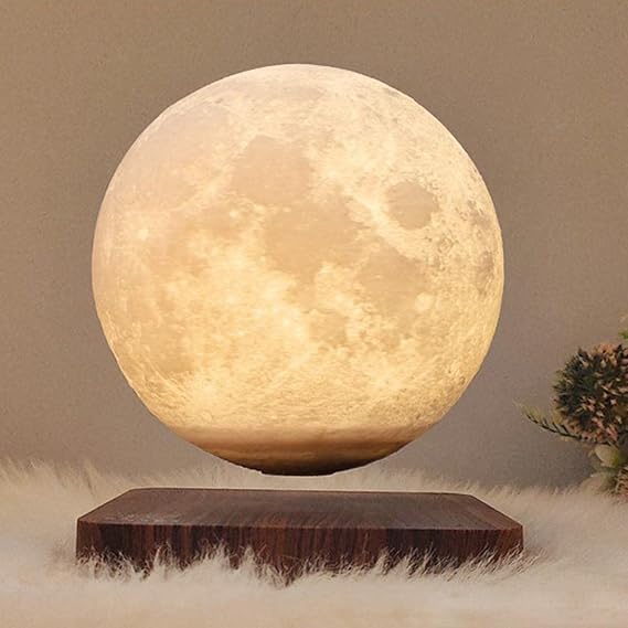 BLUEHAVEN INTERNATIONAL | Levitating Floating Rotating Moon | 3D ...