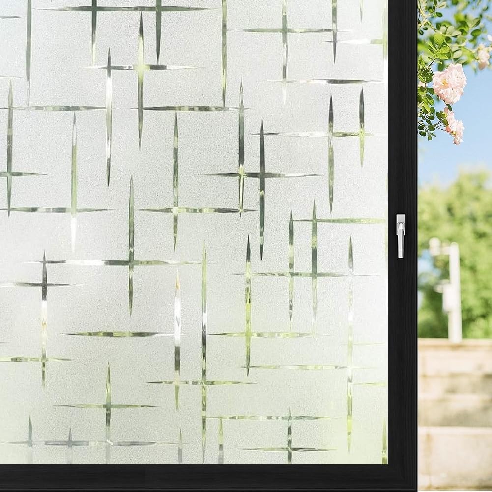 Buy MOCOCO Premium Privacy Window Film Vinyl Frosted Self Adhesive ...