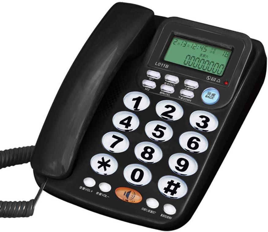 Amazon.com: TelPal Corded Big Button Telephone for Elderly Caller ID ...